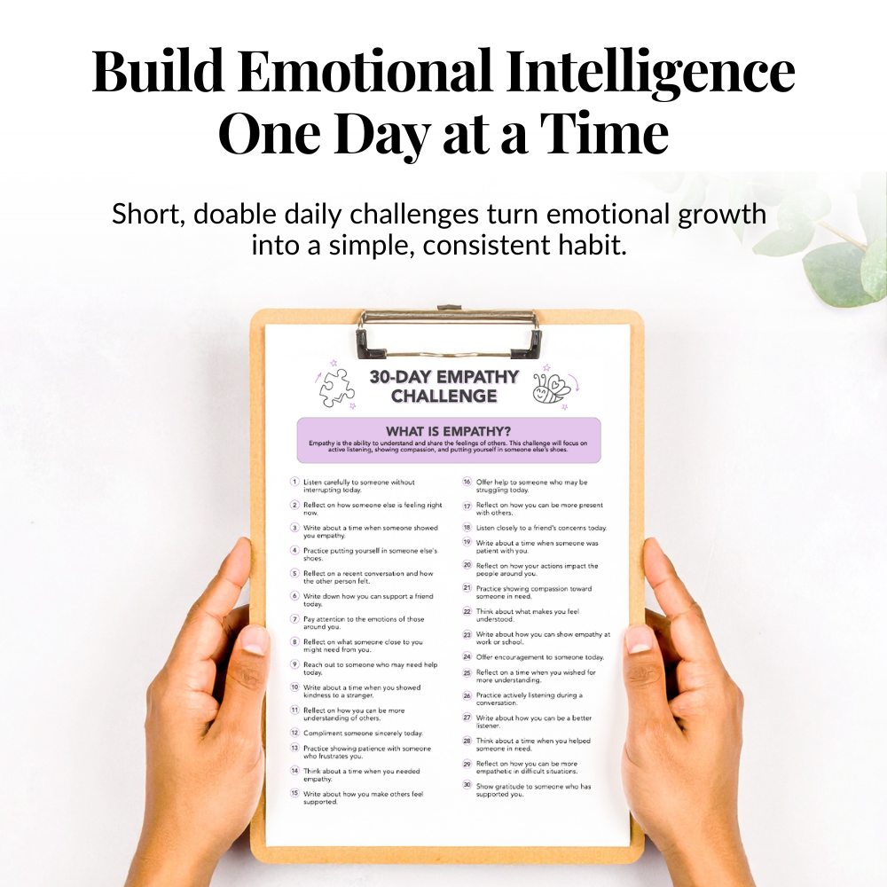 Printable Emotional Intelligence Toolkit